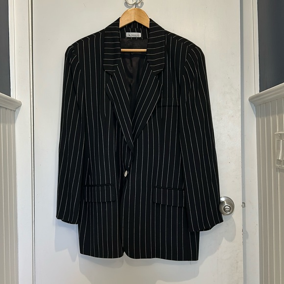 Lew Magram | Jackets & Coats | Vintage Lew Magram New York Black ...